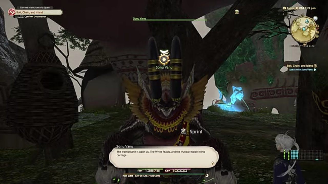 Final Fantasy XIV (FF14): Main Quest Level 57: Bolt, Chain, and Island ...