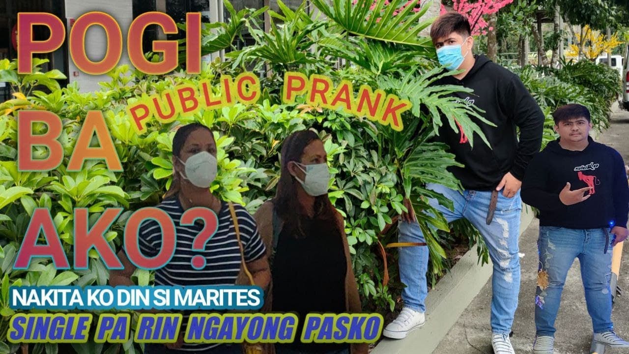 POGI BA AKO? PUBLIC PRANK | FUNNY VIDEOS #GoodVibesLang - YouTube