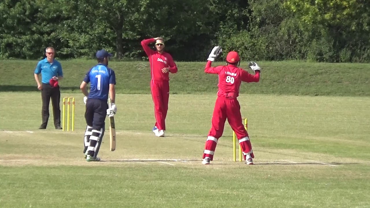 DK Cricket: T20 Denmark v Finland Match 2 July 13 2019 - YouTube