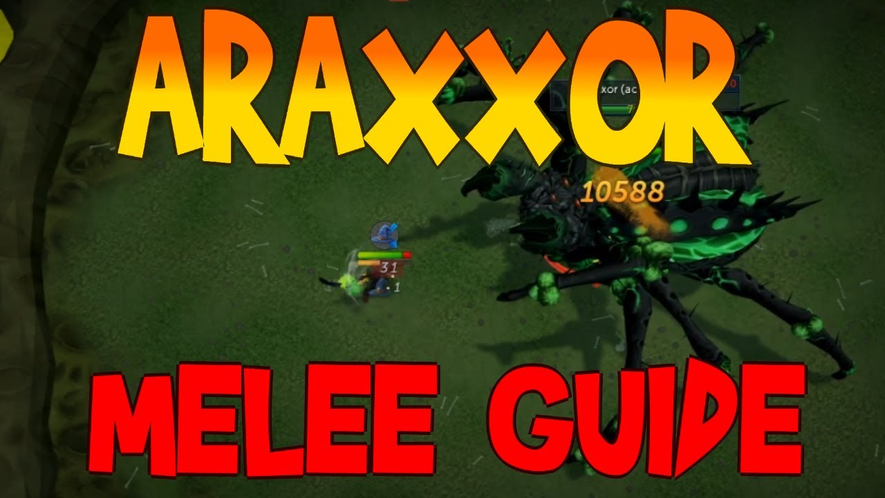 Runescape 3 - Araxxor Melee Guide For Beginners 2021! [All Paths ...