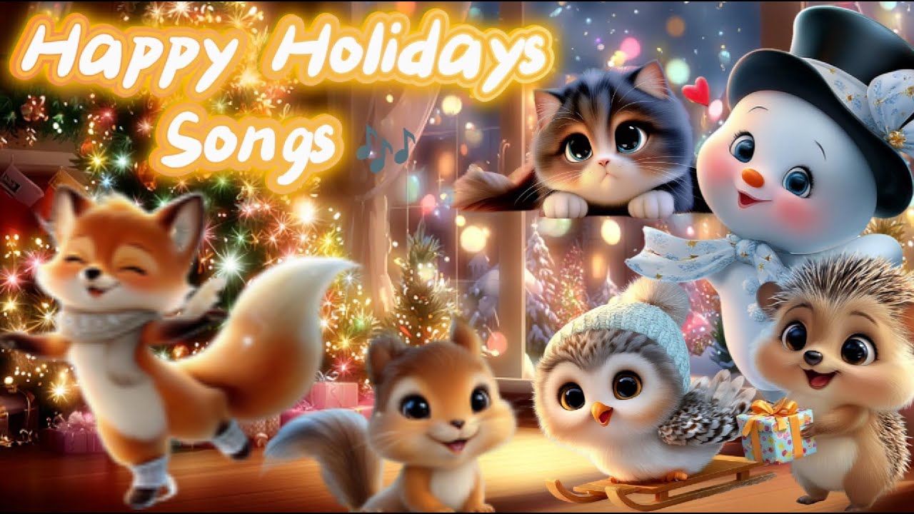 Festive Songs Collection for Kids 🎄 | Christmas & New Year Songs - YouTube