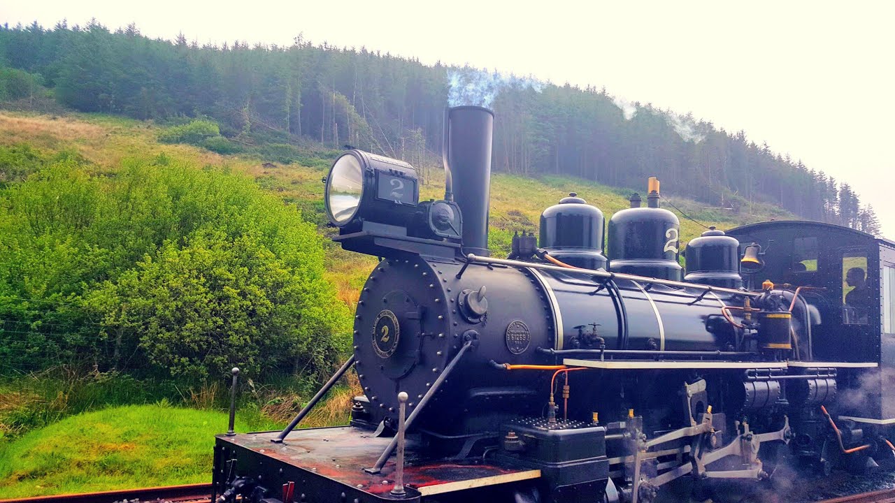 Brecon Mountain Railway| Steam Engine | Come onboard - YouTube