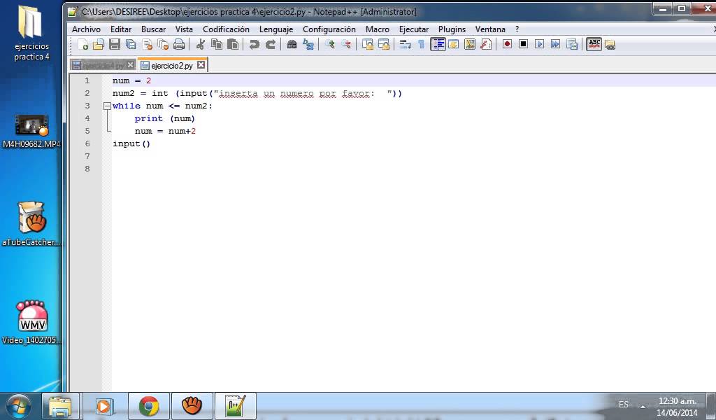 segundo ejercicio en python del capitulo 8 del libro - YouTube
