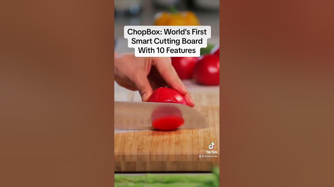 ChopBox: World's First Smart Cutting Board With 10 Features #home #family #cooking #gadget # ...