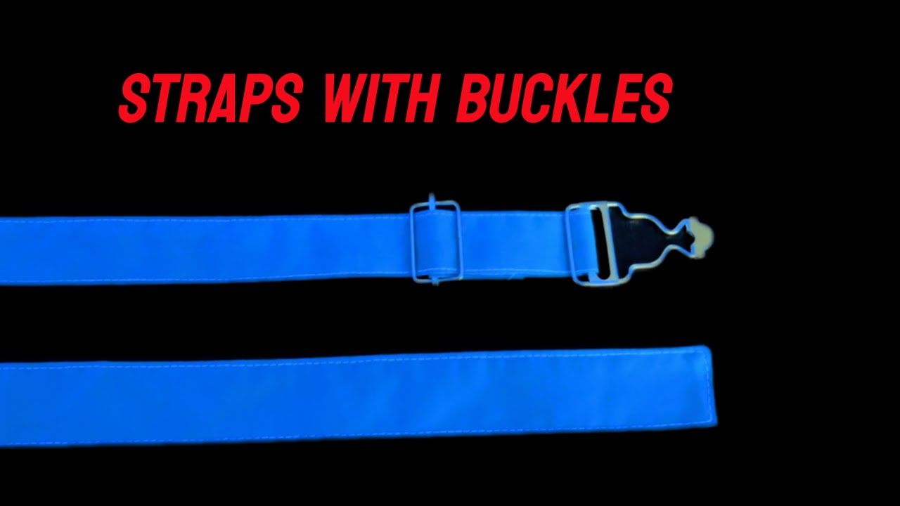 How to make straps for OVERALLS with BUCKLES (part 1) - YouTube