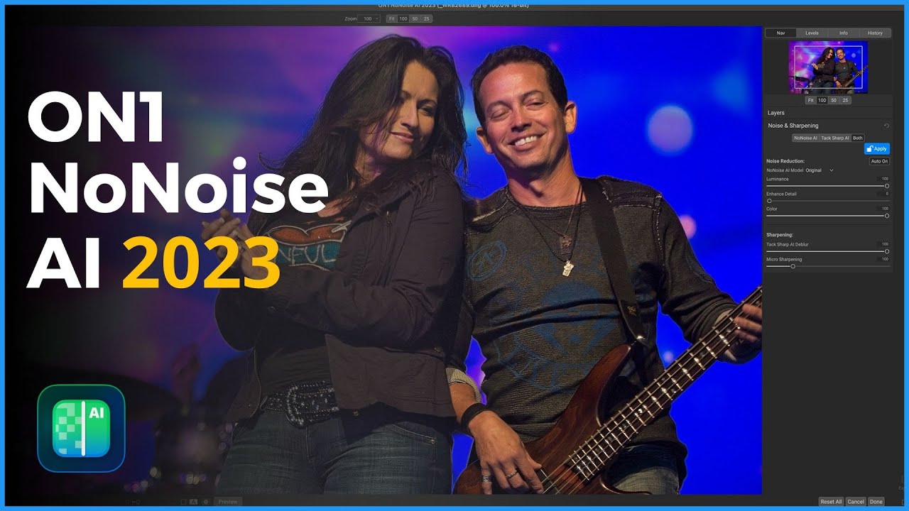 ON1 NoNoise AI 2023: AI-Powered Noise Reduction & Sharpening - YouTube