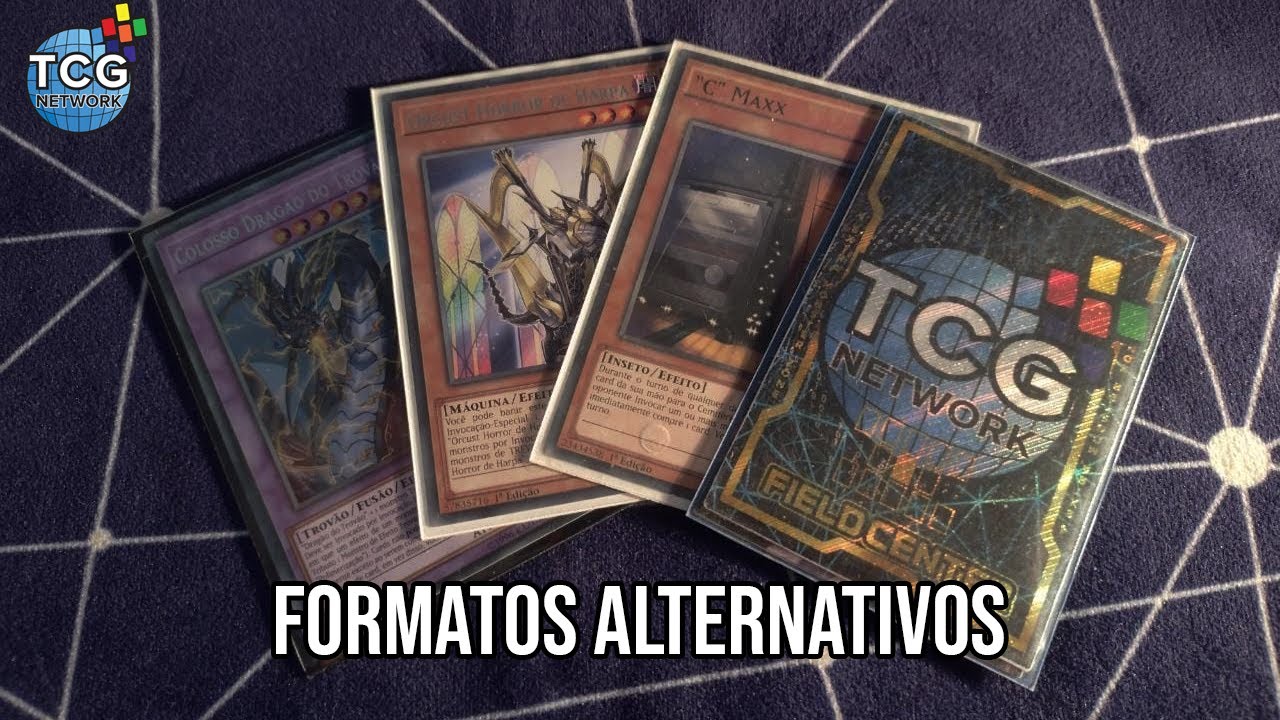 Yu-Gi-Oh! Formatos Alternativos l Avisos Torneios TCG Network - YouTube