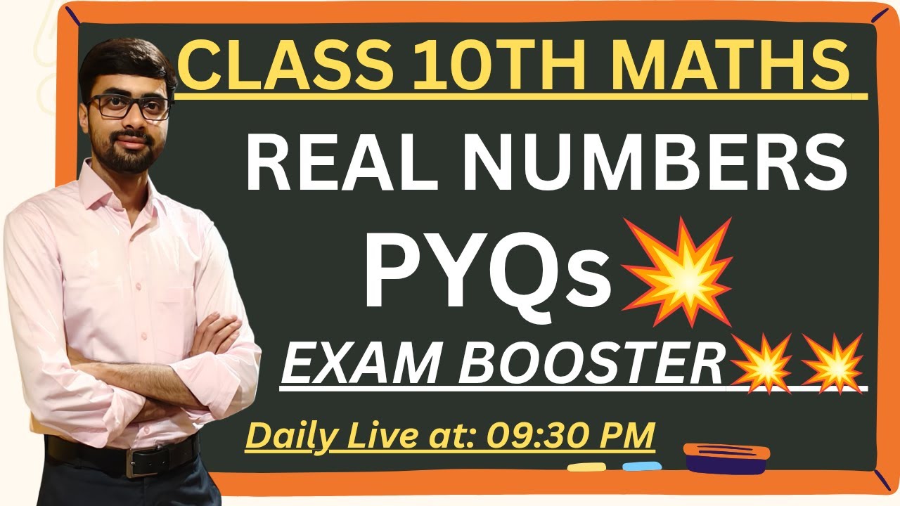 Class 10 Real Numbers PYQs | Most Important Questions for Board Exam ...