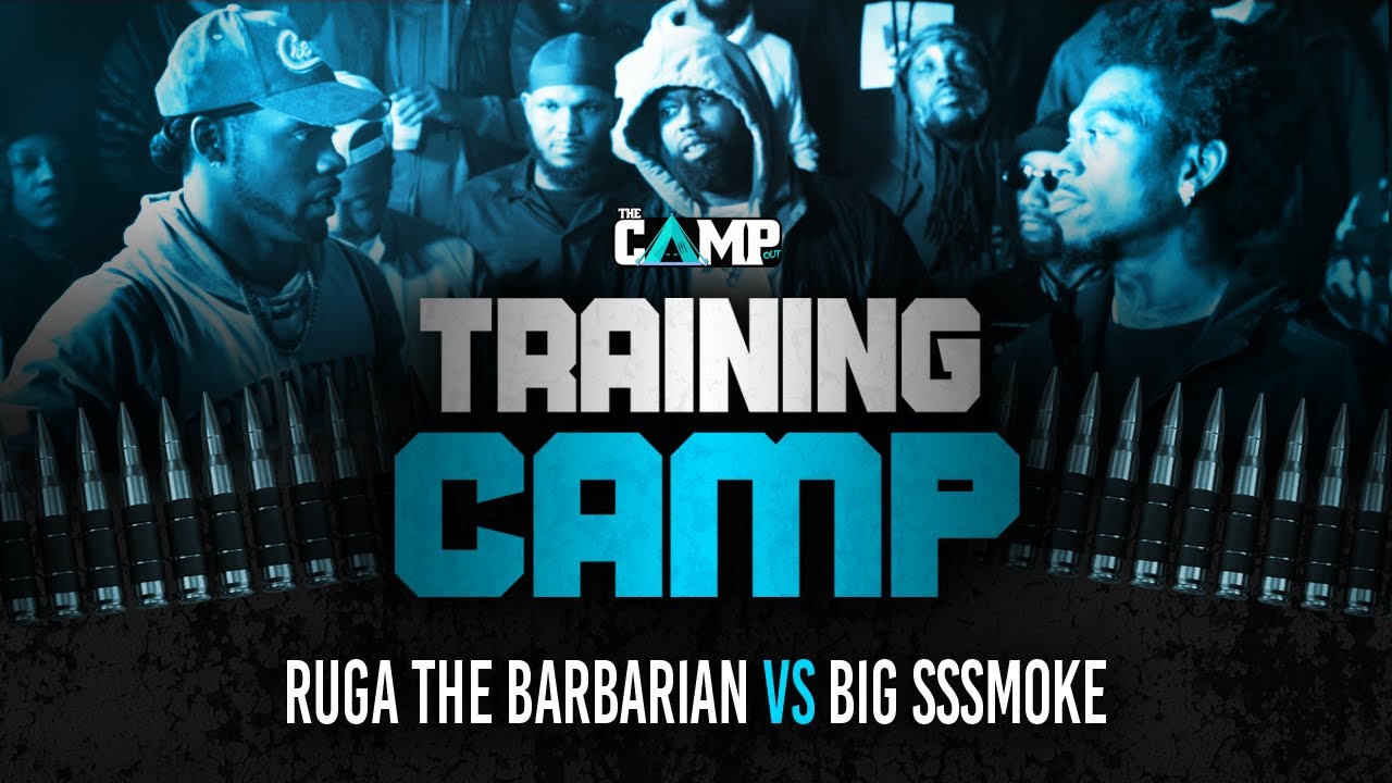 RUGA THE BARBARIAN VS BIG SSSMOKE - THE CAMPOUT - YouTube