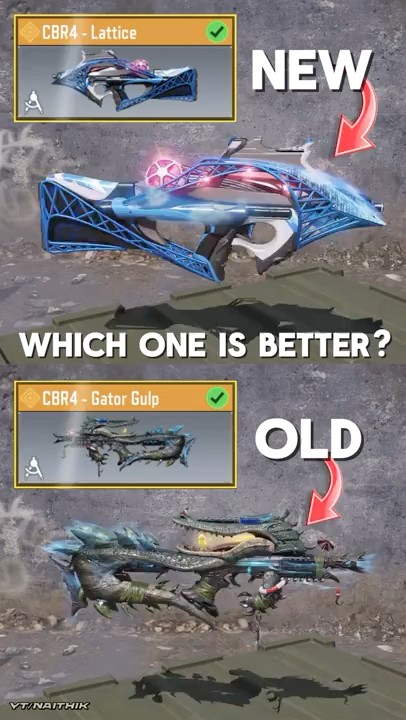 New vs Old Legendary CBR4 in CODM - YouTube