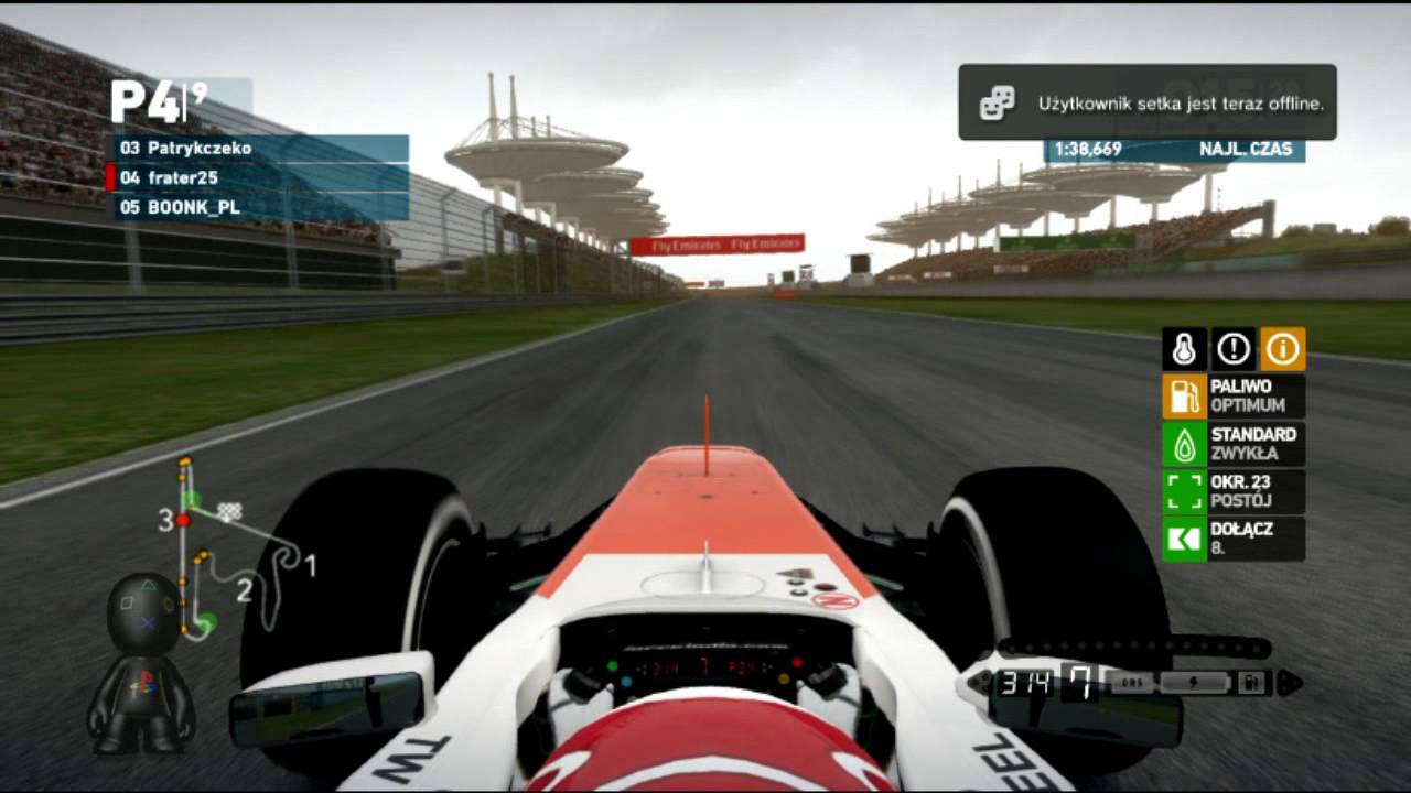 F1 2013 PS3 50% Race GP China WWW.LigaF1PS3.pl - YouTube