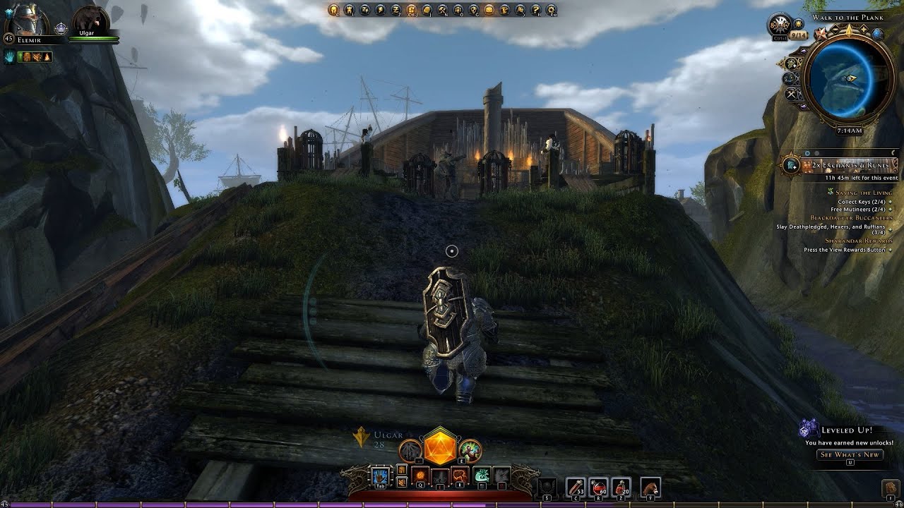 Neverwinter - Pirate's Skyhold, nedaleko Skyship Docks - YouTube