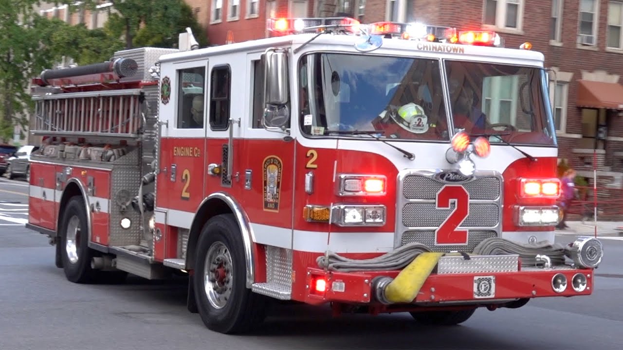 DCFD Engine 2 Responding - YouTube