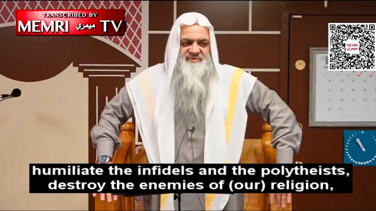 Canadian Imam Younus Kathrada proclaims "The NON-MUSLIMS are the ...