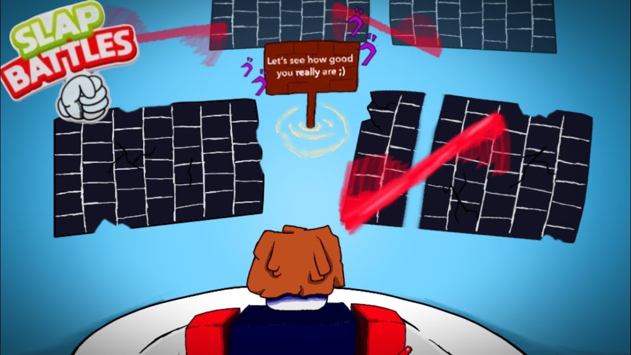 The Plate 🍽️ glove experience in Slap Battles… | Roblox Slap Battles ...