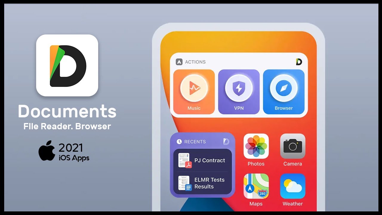 Documents－File Reader. Browser for iOS | Interface & App Quick View ...