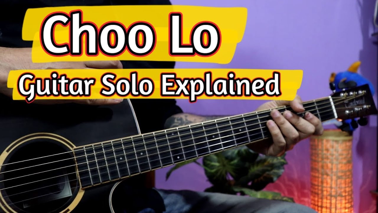 Choo Lo Guitar Solo Lesson - The Local Train - YouTube