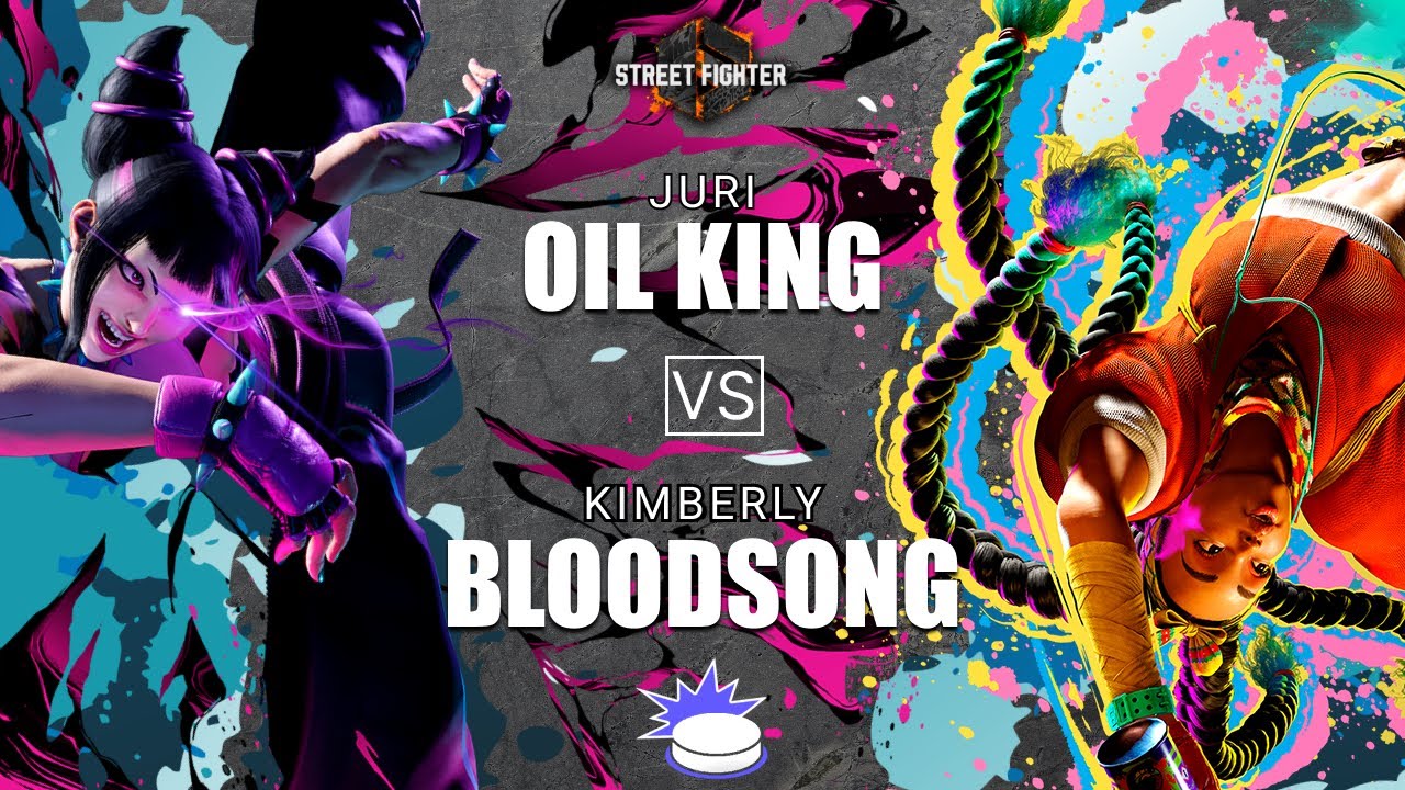 [Street Fighter 6 CB]SF6 Replay Oil King(Juri) vs Bloodsong(Kimberly ...