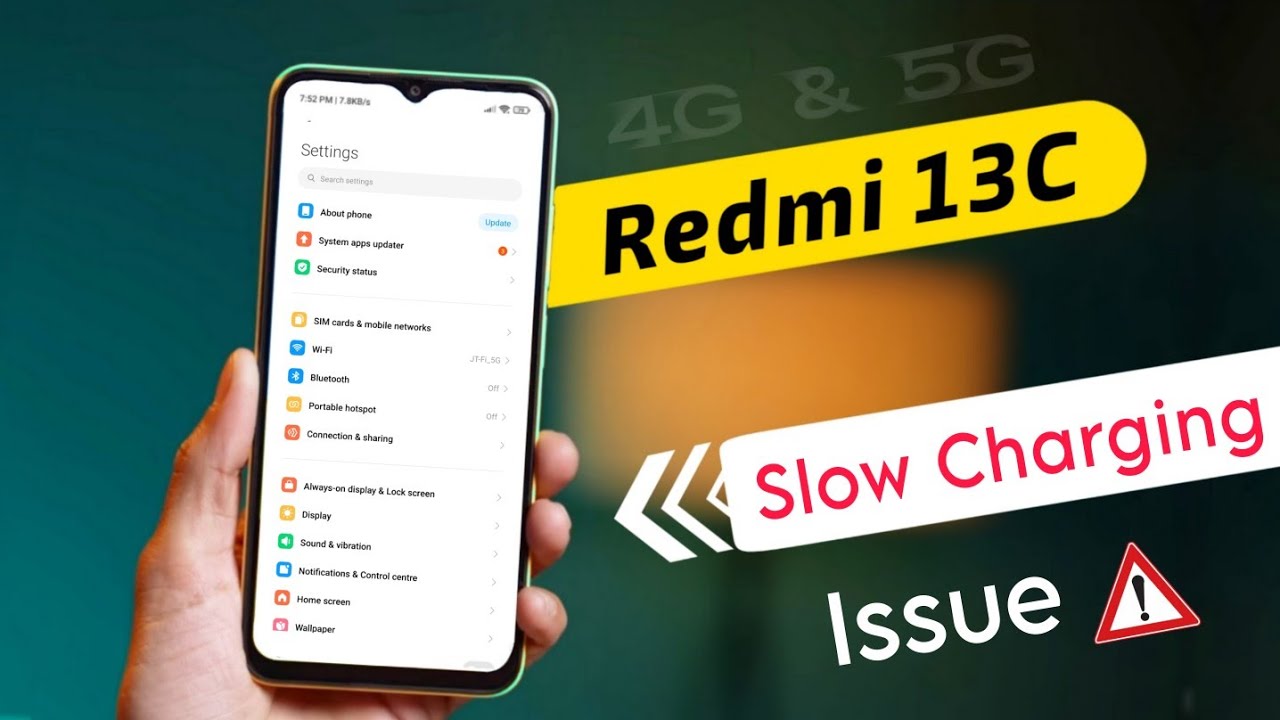 Fix Redmi 13C 5G Charging Problem | How to Enable Fast Charging in ...