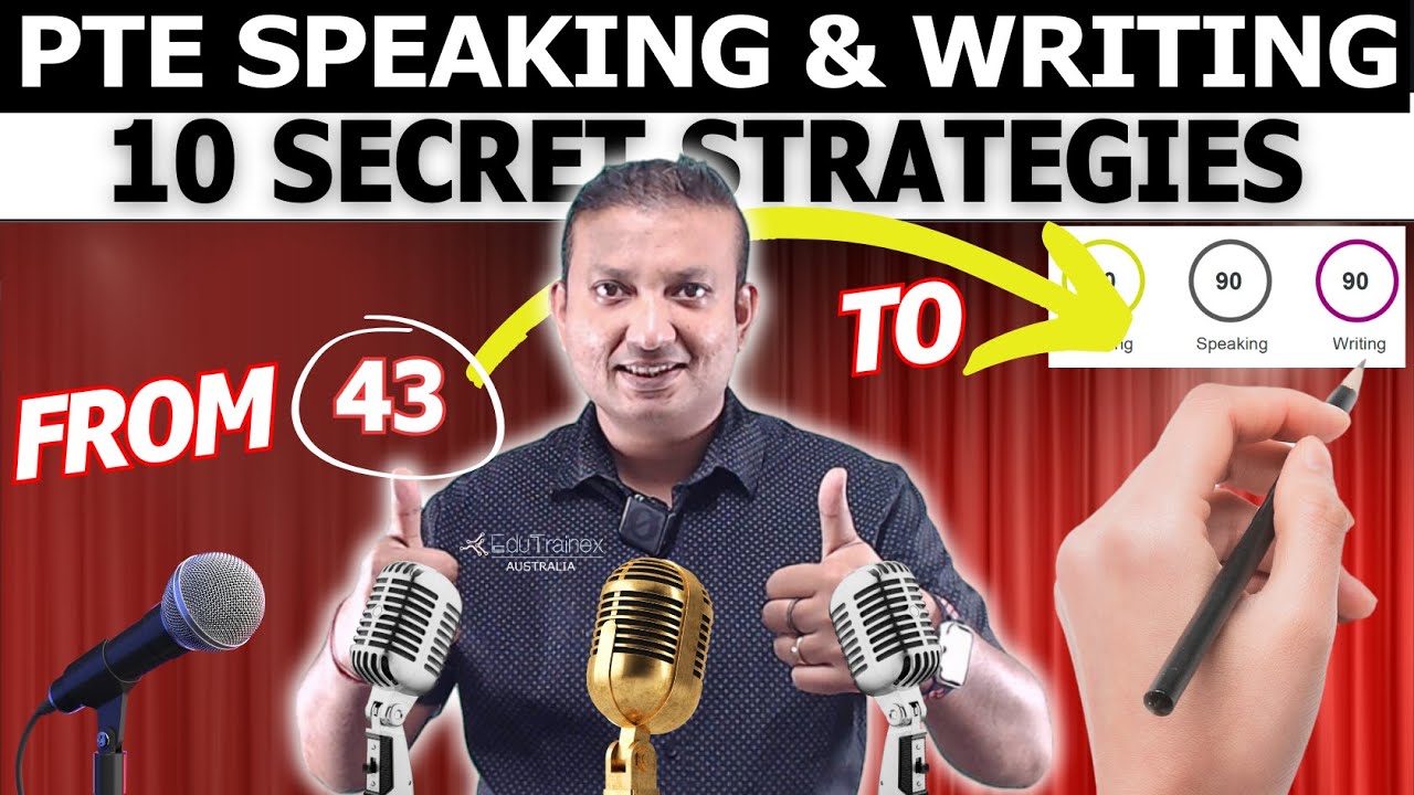 10 Secret Strategies for PTE Speaking and Writing - 90 Score ...