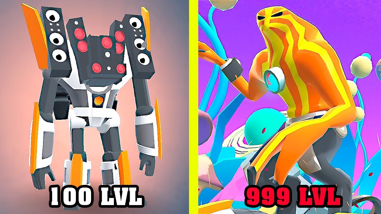 Mechangelion Speakerman vs FREGATE Boss - New Planet & Enemies - YouTube