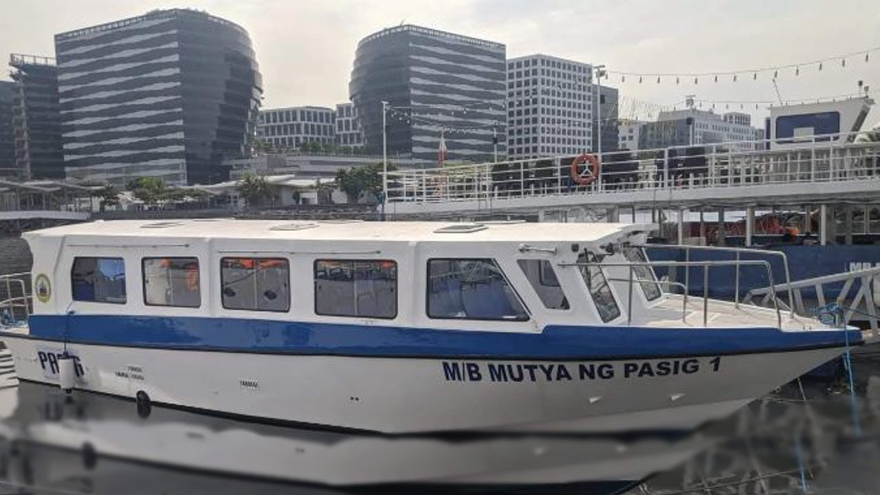 Pasig City New Ferries - YouTube