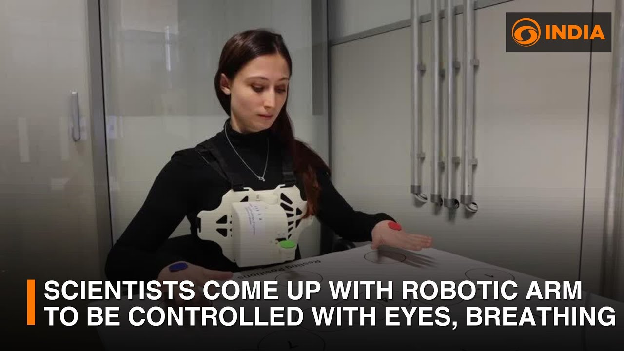 Scientists come up with robotic arm to be controlled with eyes ...