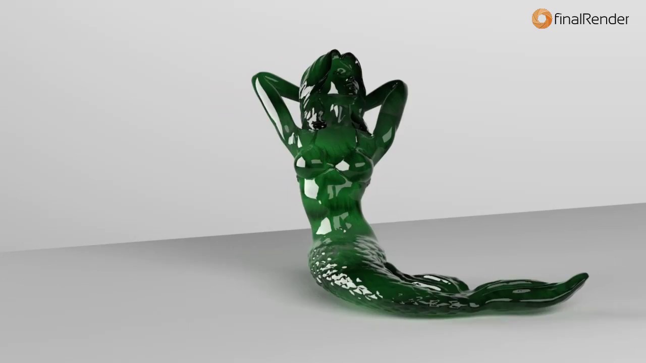 'Mermaid Suntan' finalRender trueHybrid (TM) - YouTube