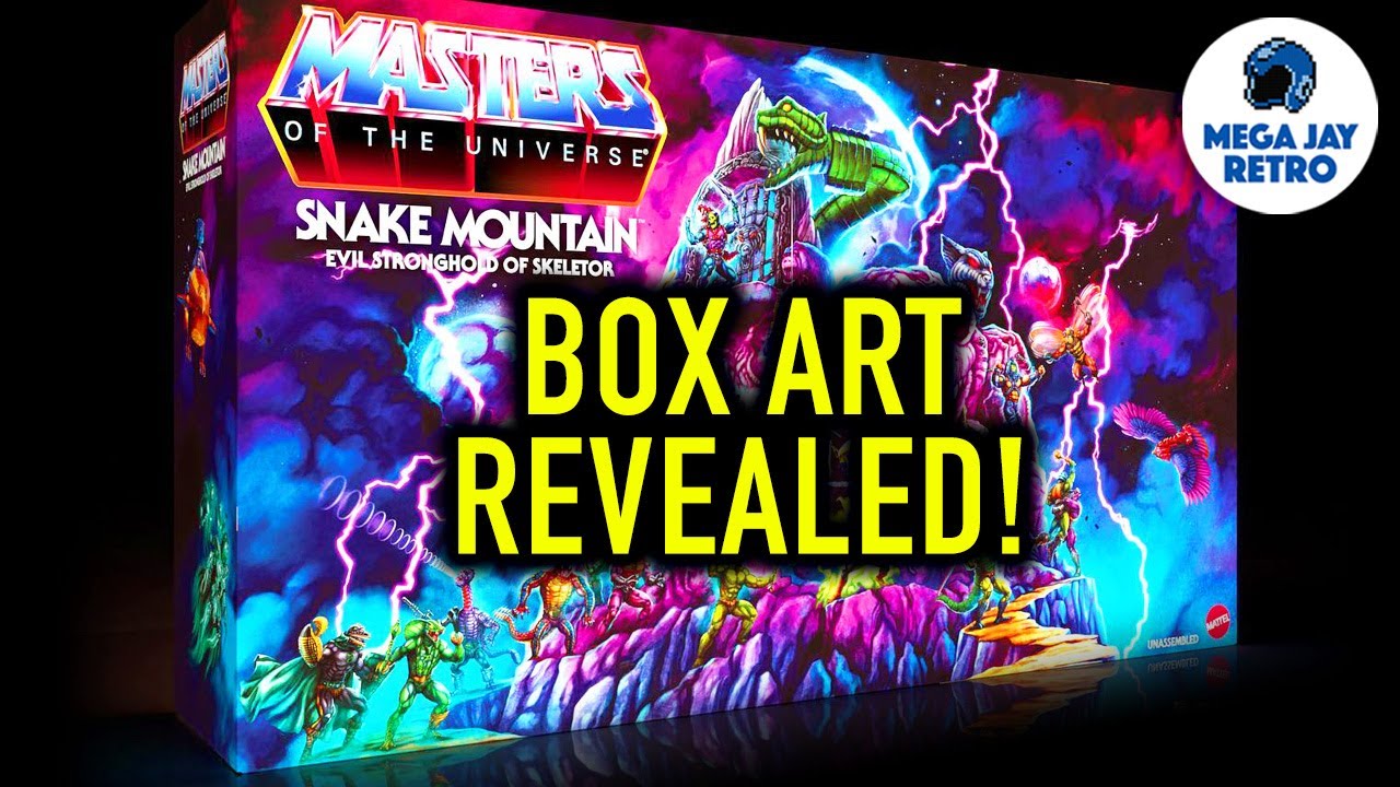 Snake Mountain Box Artwork reveal MOTU Origins Axel Gimenez and - Mega ...
