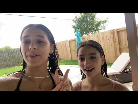 Yoga challenge (in the pool)