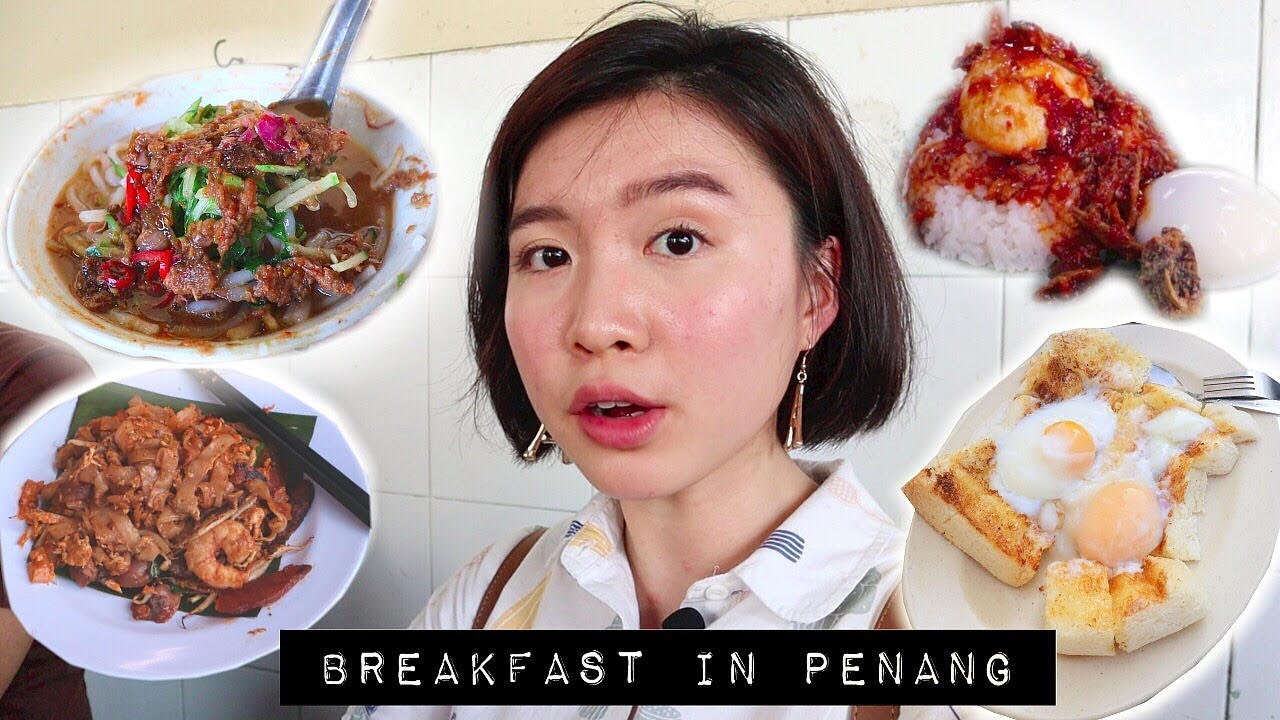 EP7: Penang Breakfast Food Tour! Malaysia l EATWHATLEH? - YouTube