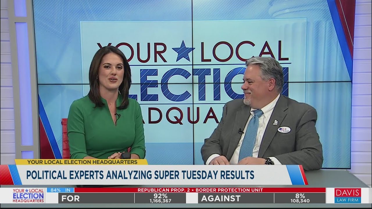 Political expert analyzes Super Tuesday results - YouTube