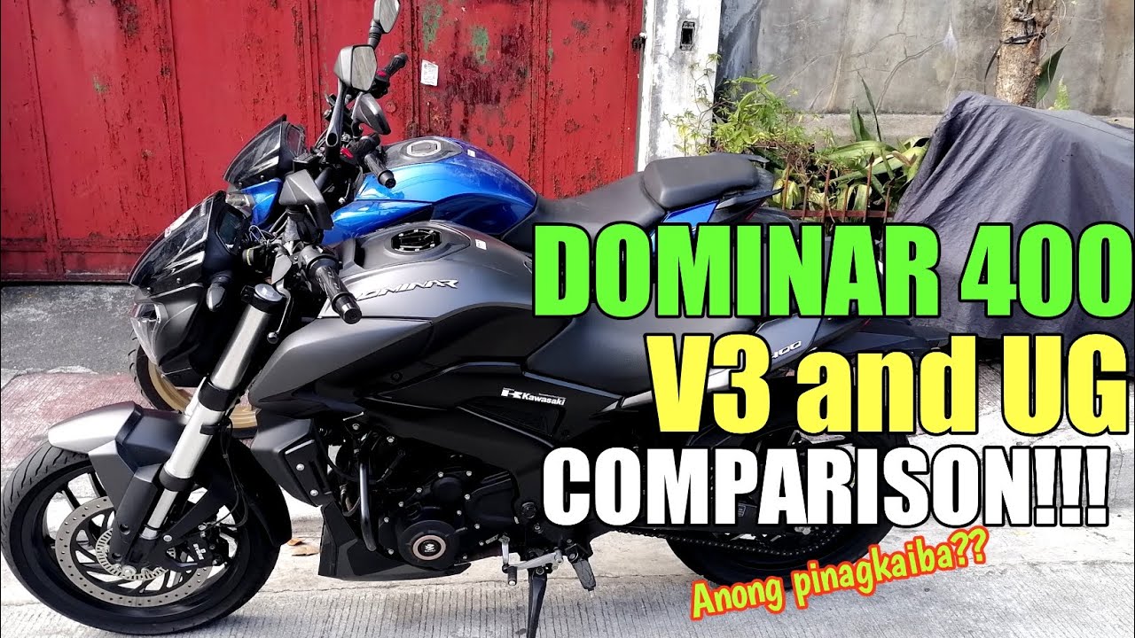 Kawasaki Dominar 400 V1 and UG || Same lang ba sila? - YouTube