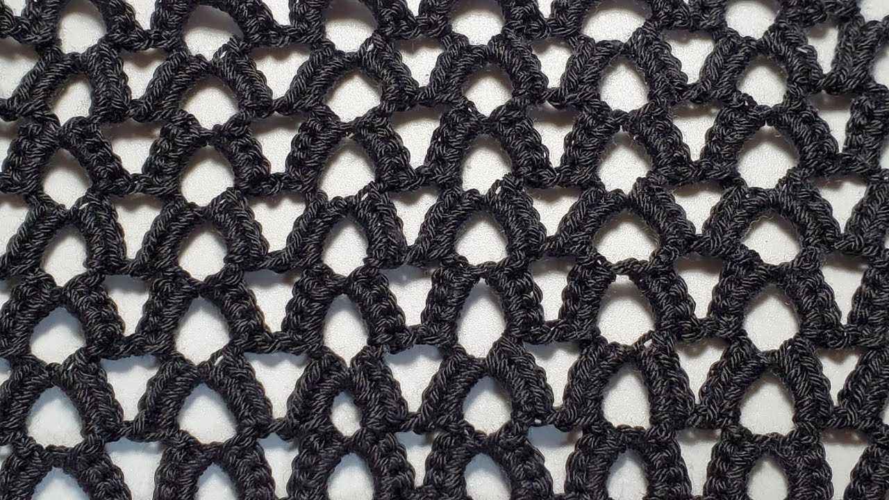 1 ROW REVERSIBLE CROCHET PATTERN - YouTube