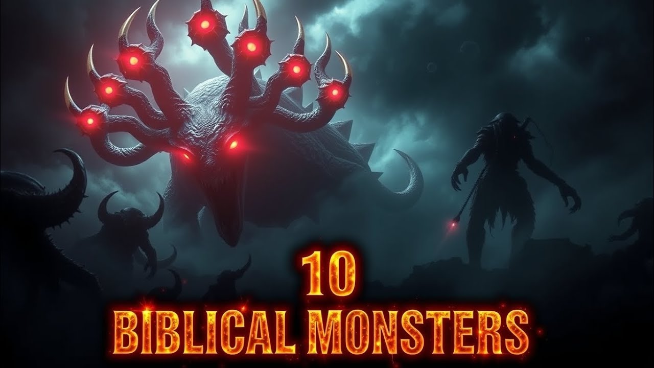 Title:"Top 10 Terrifying Monsters in the Bible | Scary Creatures ...
