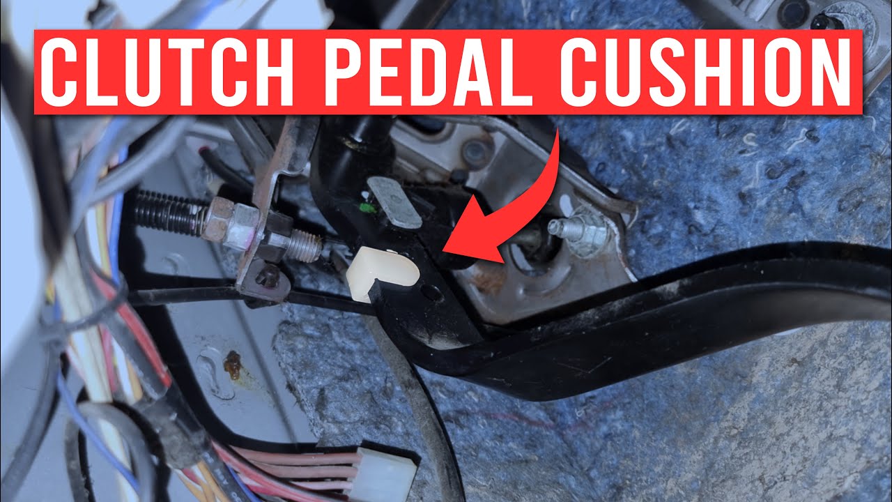 Clutch Pedal Stopper Cushion | Toyota Innova, Hilux, Fortuner - YouTube