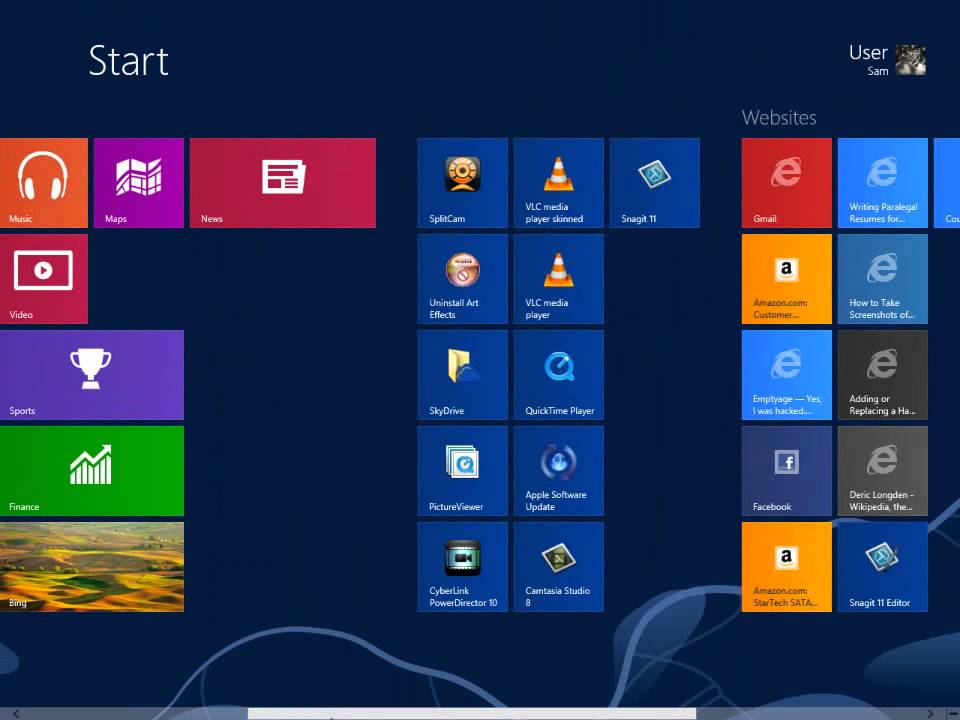 Customizing the Start Screen Managing Tiles Episode 4 - YouTube