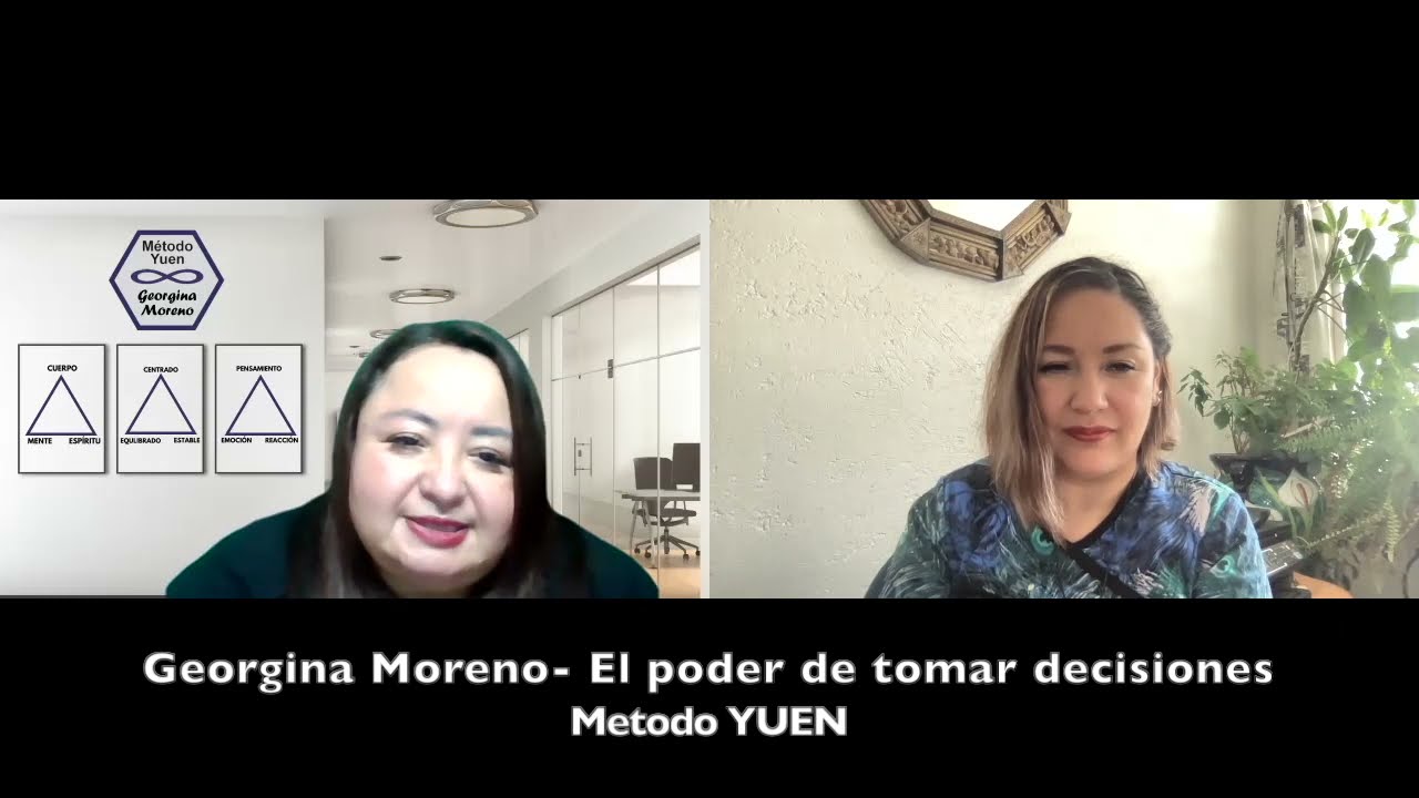 El poder de una decisión - Georgina Moreno Metodo Yuen - Platicas del ...
