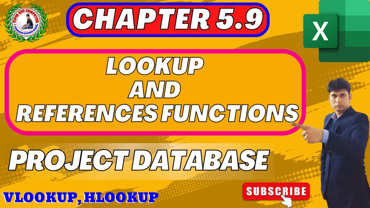 Chapter 5 5 Project DataBase In Excel Working With Formulae In Hindi chapter-5-5-project-database-in-excel-working-with-formulae-in-hindi