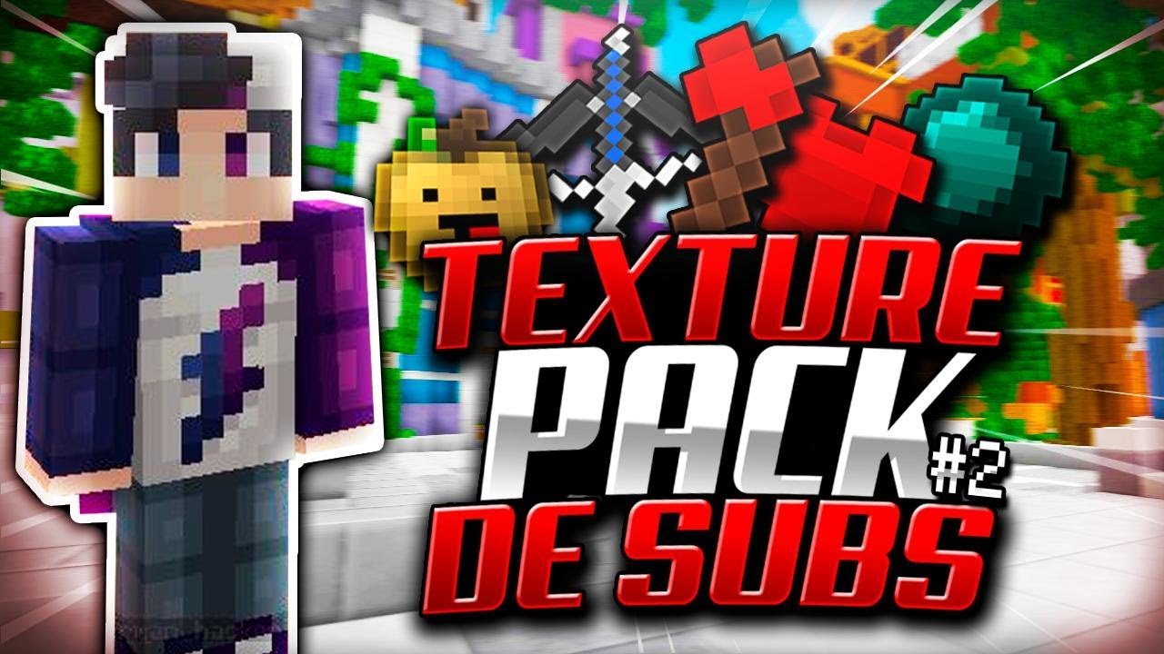 😍¡EL MEJOR TEXTURE PACK PARA MINECRAFT 16x16 | PROBANDO PACKS DE SUBS ...