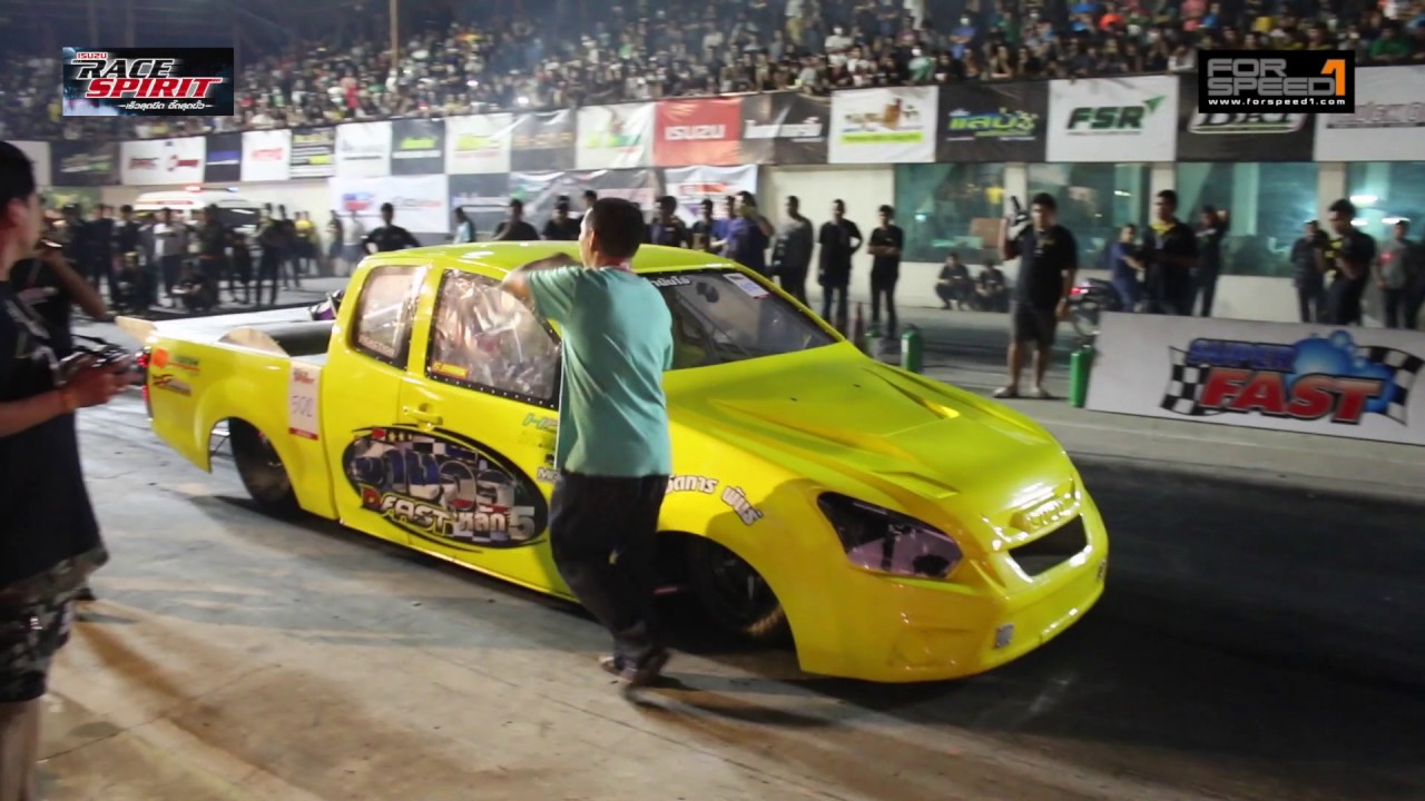 Drag Racing ISUZU Race Spirit All New Isuzu open unlimited สนามสุดท้าย ...