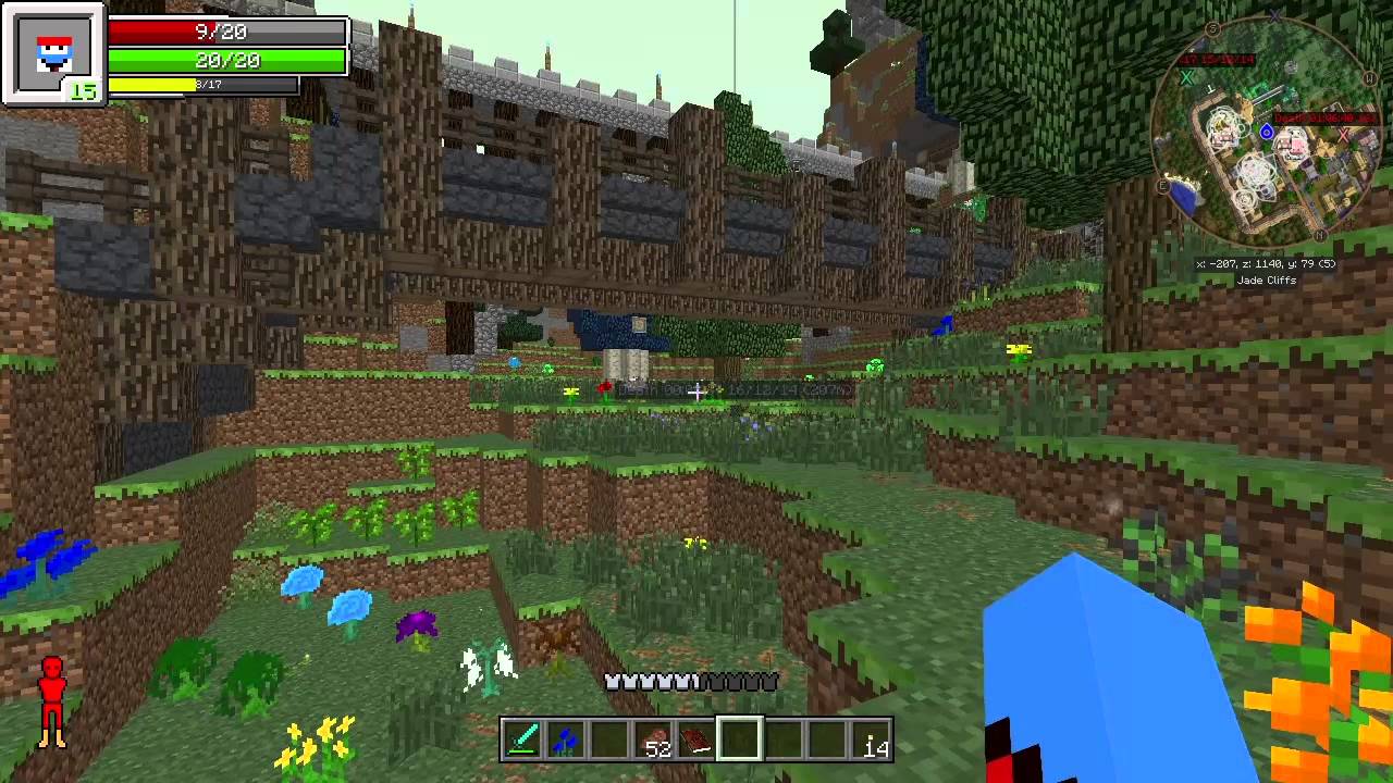 Minecraft TolkienCraft II - Part 5 - Bandit Ownage - YouTube