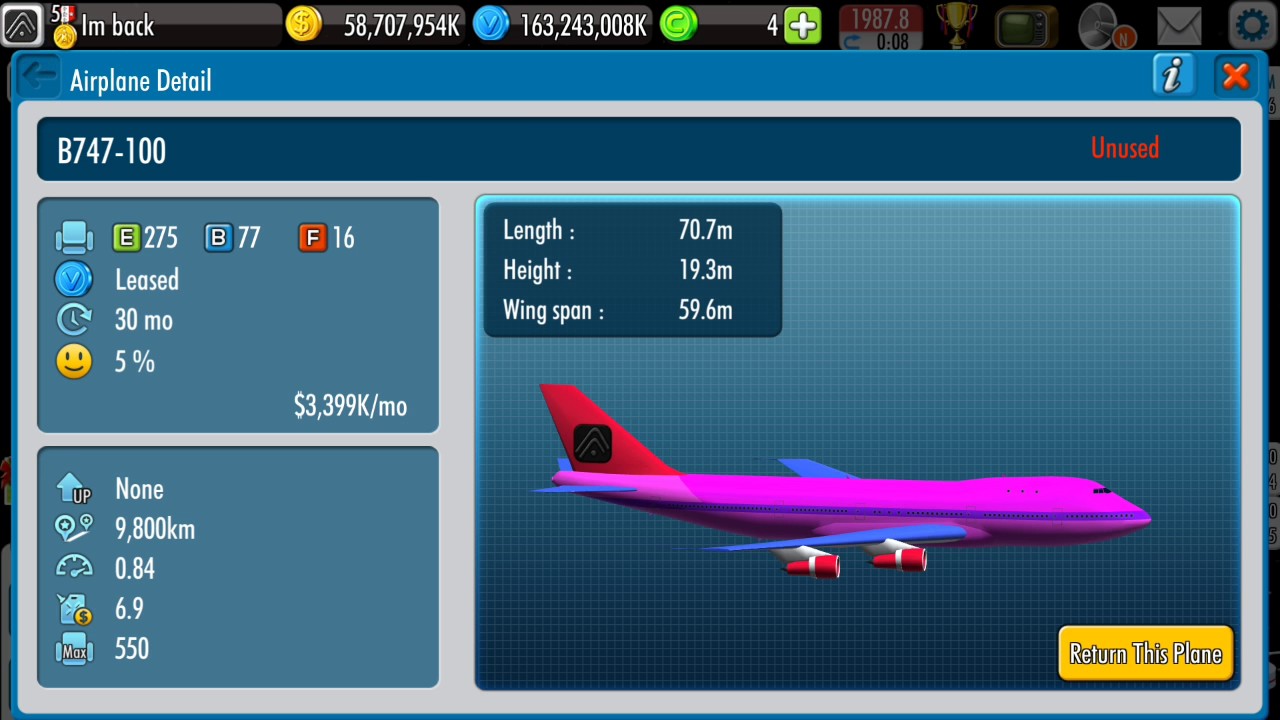 Lets Play Air Tycoon Online 2 (6) Viability of Aircraft - YouTube