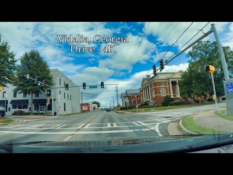 Driving Through Vidalia, Georgia | USA - YouTube