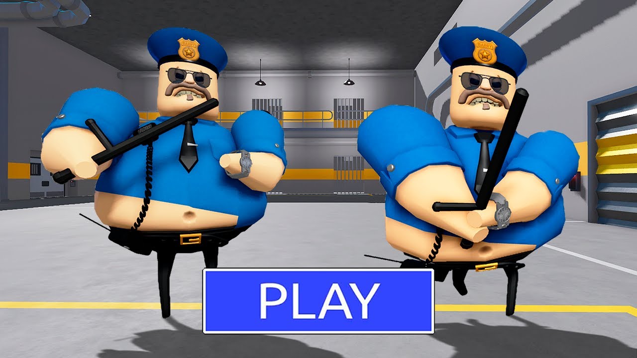 HARD MODE BARRY'S PRISON RUN! And BECAME a BARRY COP FULL GAME #roblox ...