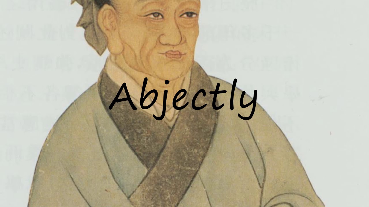 How to Pronounce Abjectly? - YouTube