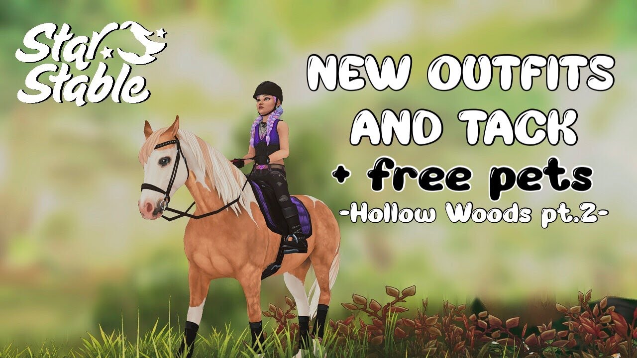 New outfits, tack and FREE pets?! Hollow Woods update (Part 2)🤍 - Star ...