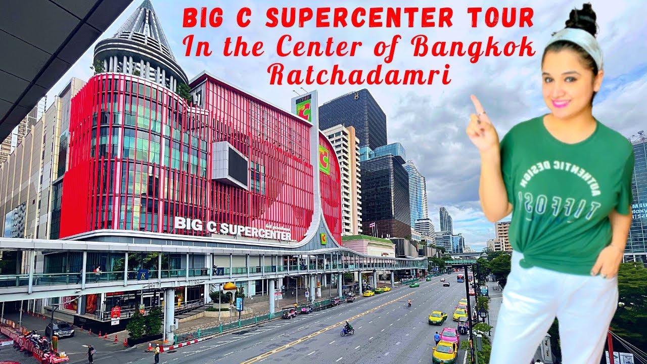 Big C Supercenter Tour | Biggest Shopping Center in Thailand | Get ...