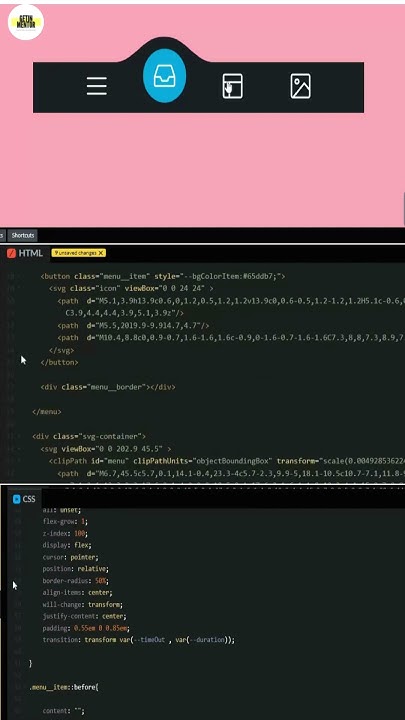 Animating The Tab Bar With Html And Css Coding Javascript Css Html Programming Shorts