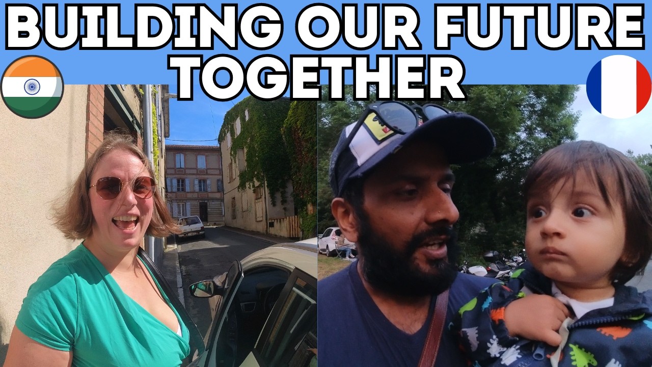 A Day with Family: Our New Abode in France & Poké-Playing Wife ||🇮🇳🇫🇷 ...